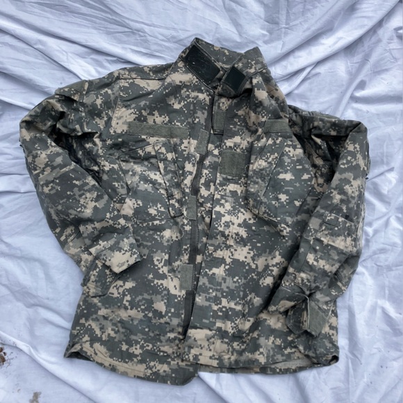 Jackets & Coats | Army Acu Uniform Field Coat Jacket Combat Digital ...